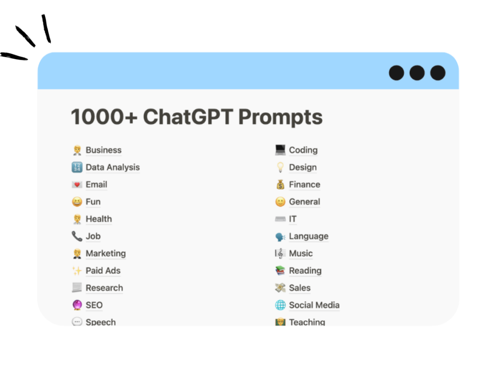 1000+ Best ChatGPT Prompts, GPT-4 Prompts for Market - AllPrompts